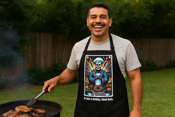Best Funny Latino BBQ Aprons for Men – El Jefe Grilling Gifts & Lotería ...