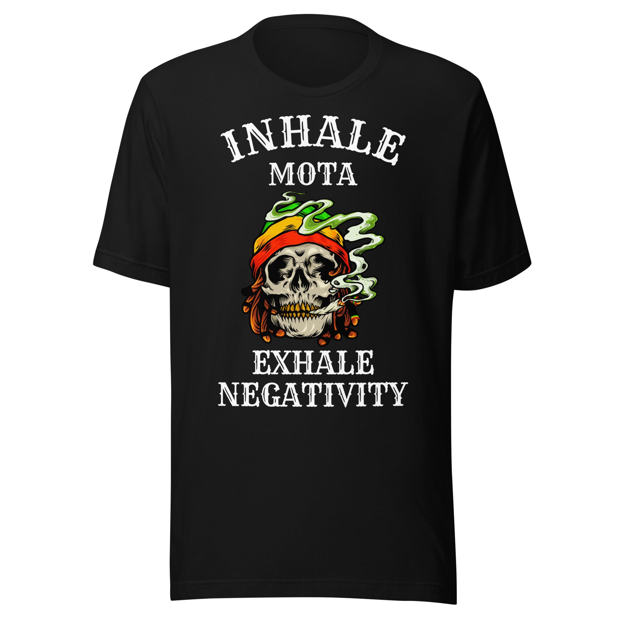 Inhale Mota Exhale Negativity T-Shirt - House of Locos